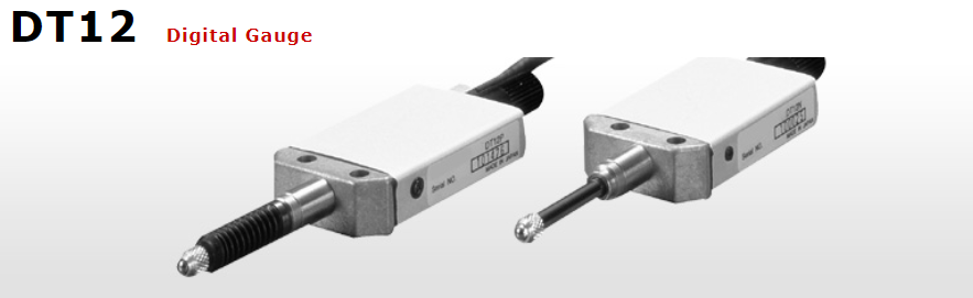 DT-12 (Range : 12mm, Accuracy : 10µm)_저가형 - 접촉식 변위센서 - 주식회사 에스이엠